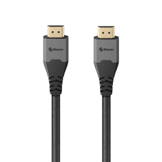 Compra Steren Cable HDMI 2.1 Macho, 8K, 3 Metros, Gris, 299-503 ...