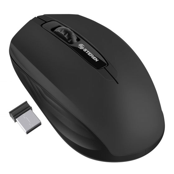 Compra Mouse Steren Óptico, Inalámbrico, USB, 1000DPI, Negro, COM ...