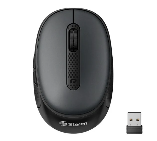 Compra Mouse Ergonómico Steren Inalámbrico 1200DPI COM-5815 ...