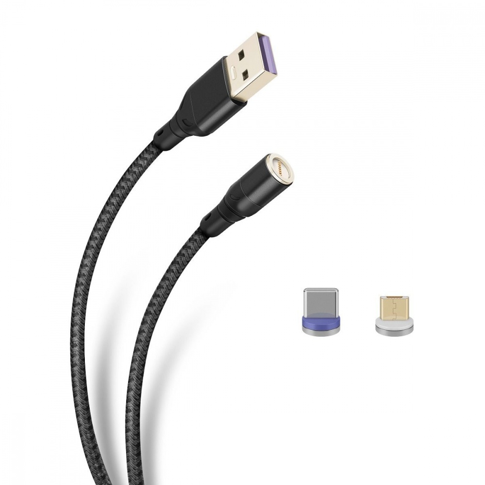 Compra Steren Cable USB A Macho - USB C/Micro USB Macho, 1 Metro, USB ...
