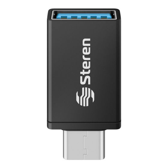 Compra Steren Adaptador USB Macho - USB C Macho, Negro, USB-480 ...