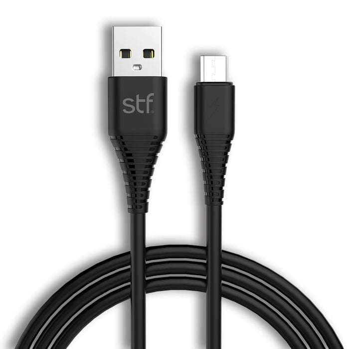 Compra STF Cable USB-A/Micro-USB 2m ST-A02657 | Cyberpuerta.mx