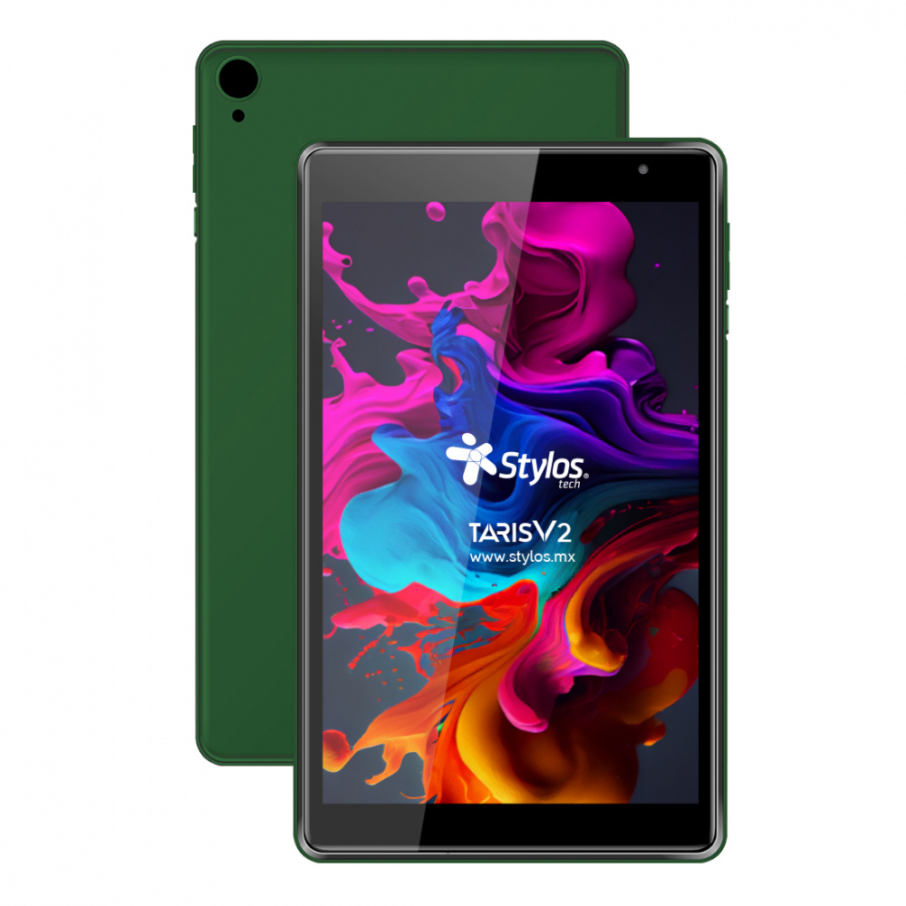 Compra Stylos Tablet 8" Android 11 32GB 2GB RAM Verde | Cyberpuerta.mx