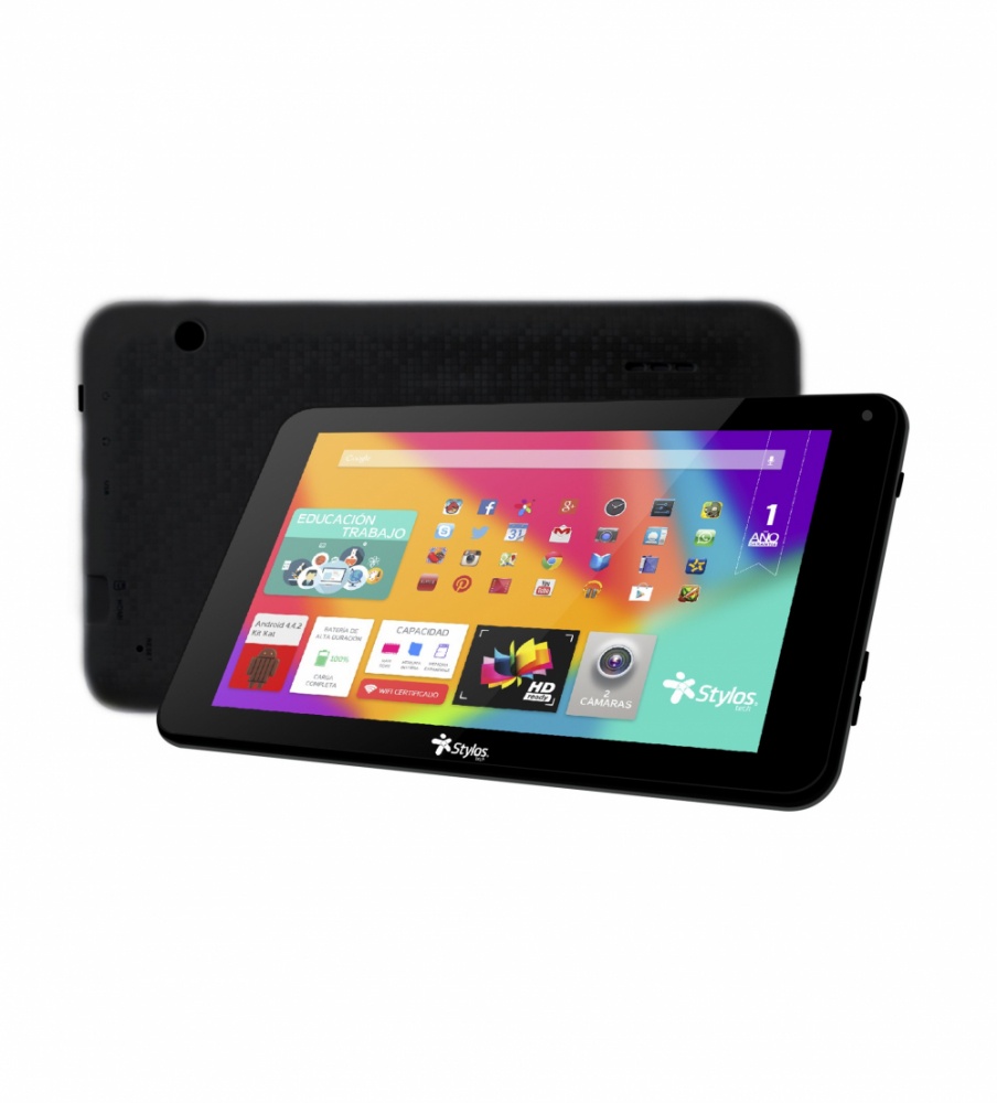 Compra Tablet Stylos Taris 7'' 8GB Android 4.4 Bluetooth Negro STTTA82B ...