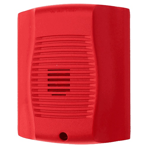 System Sensor Sirena, Montaje en Pared/Techo, 24V, 110dB, Rojo ...