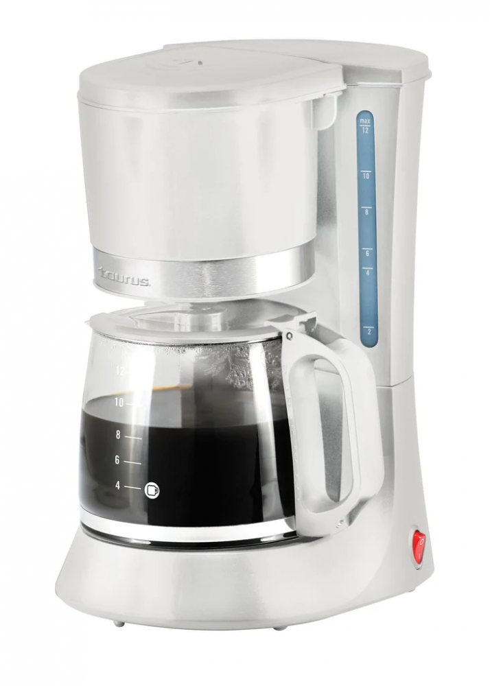 Compra Taurus Cafetera Coffemax 12 12 Tazas Blanco, COFFEEMAX12CLEAR ...