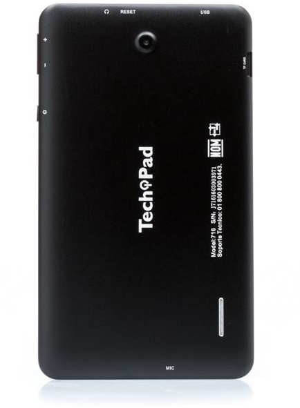 Compra Tablet TechPad 716 7'', 8GB, Android 6.0, Negro, 716 NEGRO ...