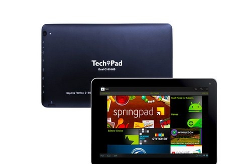 Compra Tablet TechPad DC1016 10'' 64GB Android Azul Oscuro, DC1016 ...