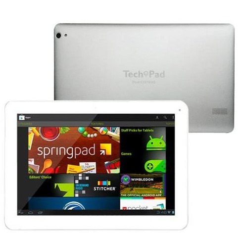 Compra Tablet TechPad DC1016 10'' 64GB Android/Bluetooth Blanco DC1016 ...