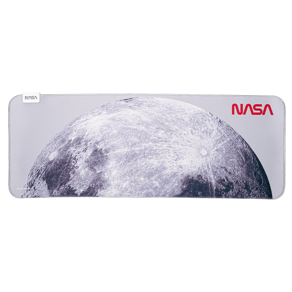 Compra Mousepad TechZone NASA RGB, 80 x 30cm, Grosor 4mm, Gris, NS ...