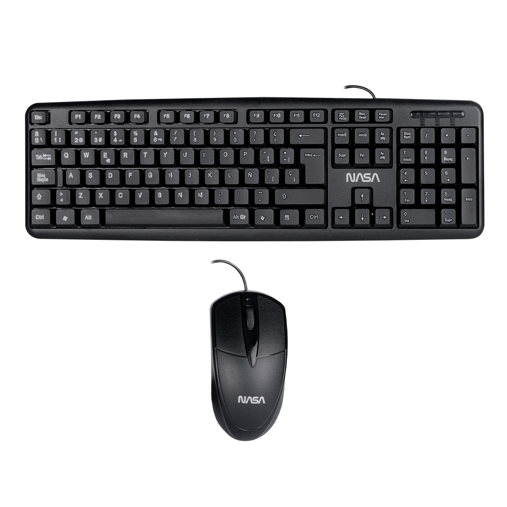 Compra Kit de Teclado y Mouse TechZone NS_AC01, Alámbrico USB Negro NS ...