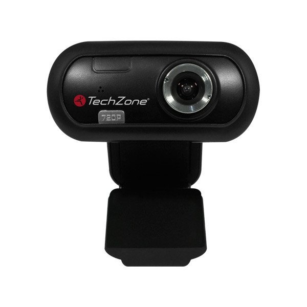TechZone Webcam TZ16CAM-PC, 1MP, 1280 x 720 Pixeles, USB 2.0, Negro ...