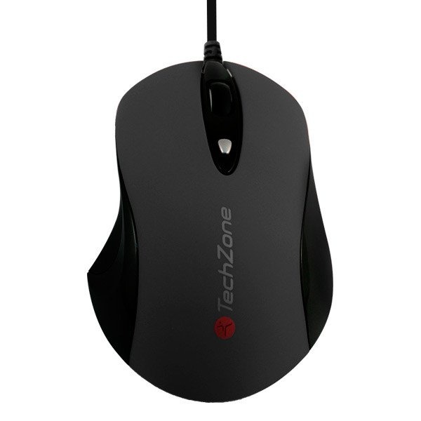 Compra Mouse Techzone Óptico TZ16MOU01-ALA Alámbrico 1600DPI Negro ...