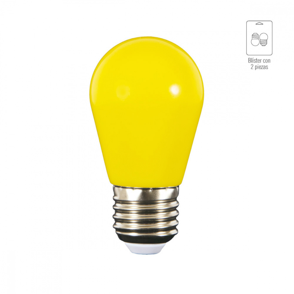Compra Tecnolite Foco LED Luz Amarilla E27 Amarillo, 1S14LEDE27VAM-2 ...