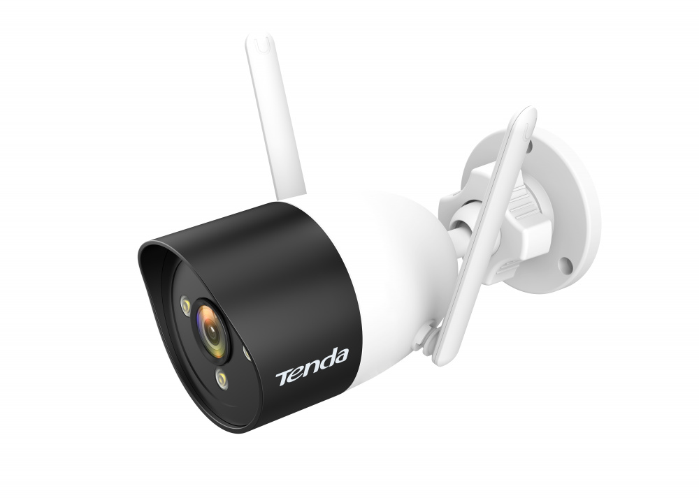 Compra Tenda Cámara IP WiFi 2304x1296 IR Exteriores CT6 | Cyberpuerta.mx