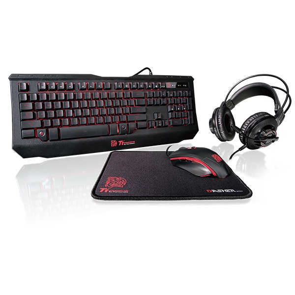 Compra Kit Gamer 4 en 1 Tt eSPORTS KNUCKER, Negro, KB-GCK-PLBLSP-01 ...