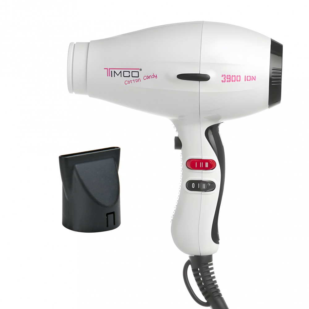 Timco Secadora Profesional HP-3900B, 2 Velocidades, 1727.8W, Blanco ...