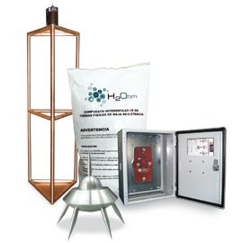 Compra Total Ground Kit Pararrayos 300m Mástil KDA05 | Cyberpuerta.mx