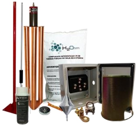 Compra Total Ground Kit Pararrayos con Punta, 160 Metros, KIT-MASTER-01 | Cyberpuerta.mx