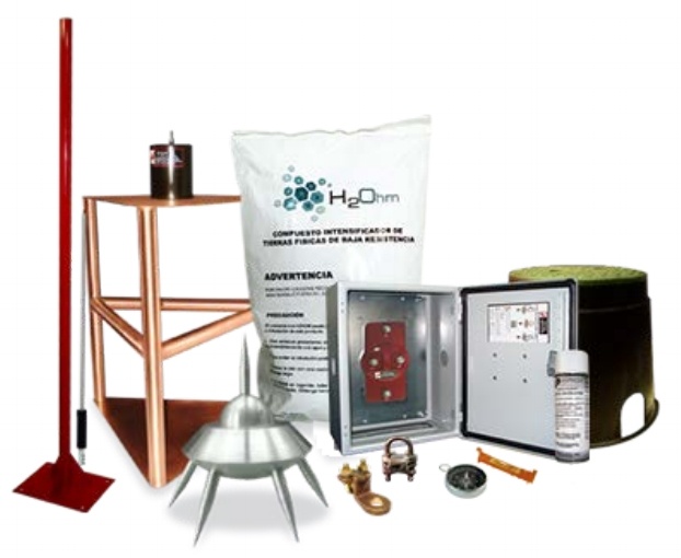 Total Ground Kit Pararrayo KIT-MASTER-03, 200 Metros, KIT-MASTER-03 | Abasteo.mx