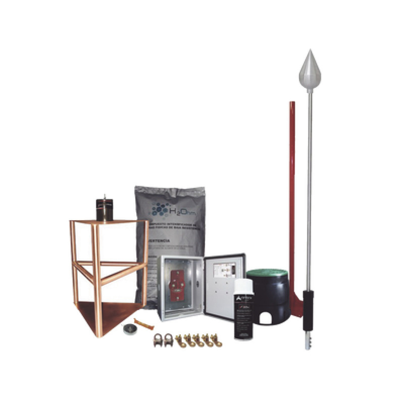 Compra Total Ground Kit Pararrayo KIT-MASTER-03-V2, 200M, KIT-MASTER-03-V2 | Cyberpuerta.mx