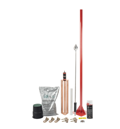Compra Total Ground Kit Pararrayos Alu Electrodo KIT-MASTER-ALU-V2 | Cyberpuerta.mx