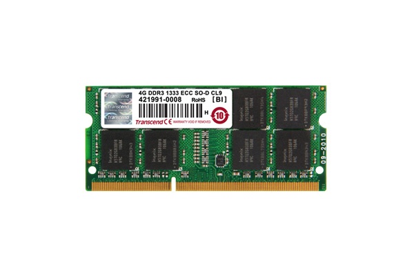 Compra Memoria RAM Transcend DDR3, 1600MHz, 8GB ECC CL11 SO-DIMM TS1GSK72V6H | Cyberpuerta.mx