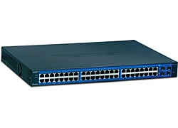 Switch Trendnet Ethernet TEG-448WS, 10/100/1000Mbps, 96bit/s, 48 ...