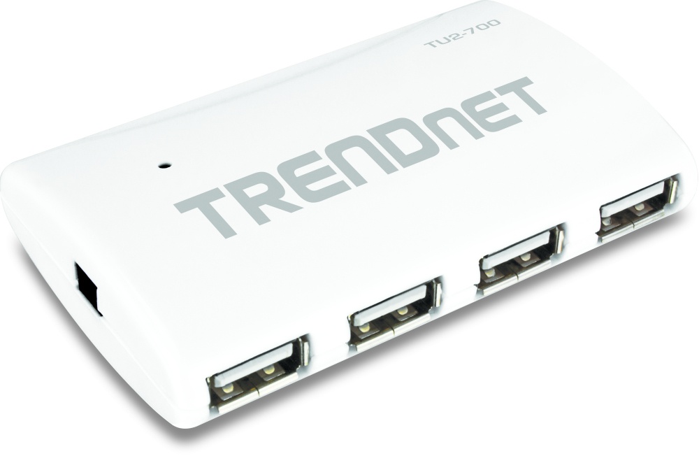 Trendnet Hub Micro USB Hembra - 7 Puertos USB Hembra, 480Mbit/s, Blanco ...