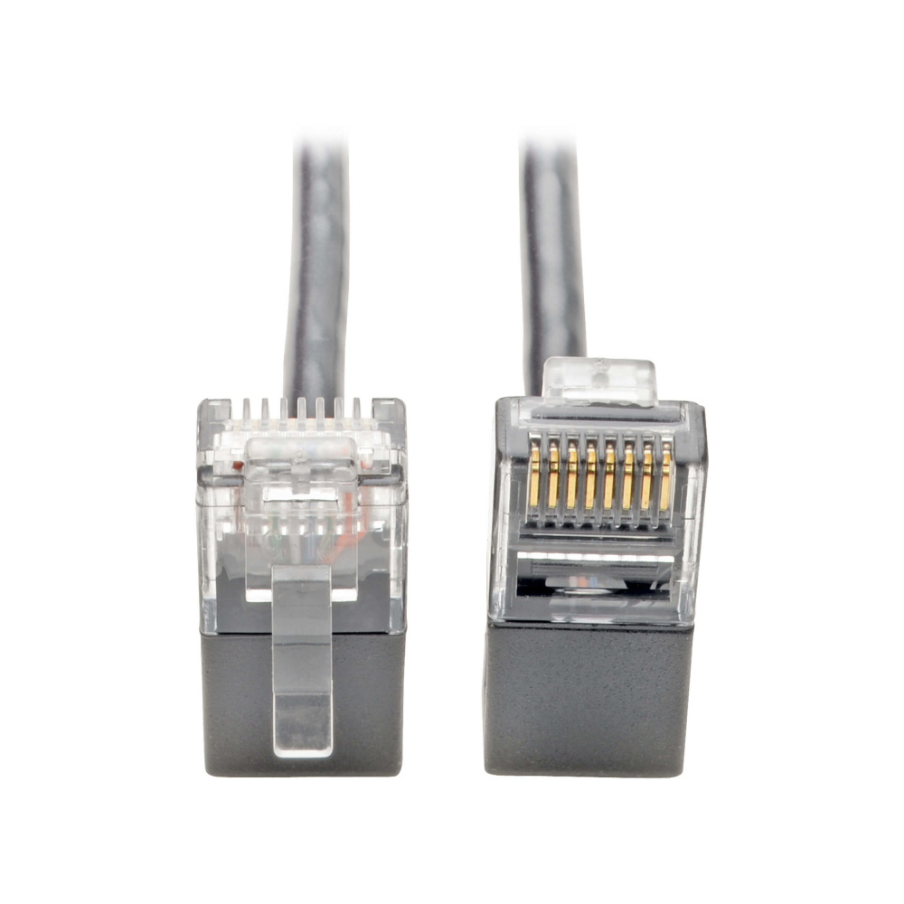 Compra Tripp Lite by Eaton Cable Patch Cat6 UTP Moldeado Angulado RJ-45 N201-SR2-GY | Cyberpuerta.mx