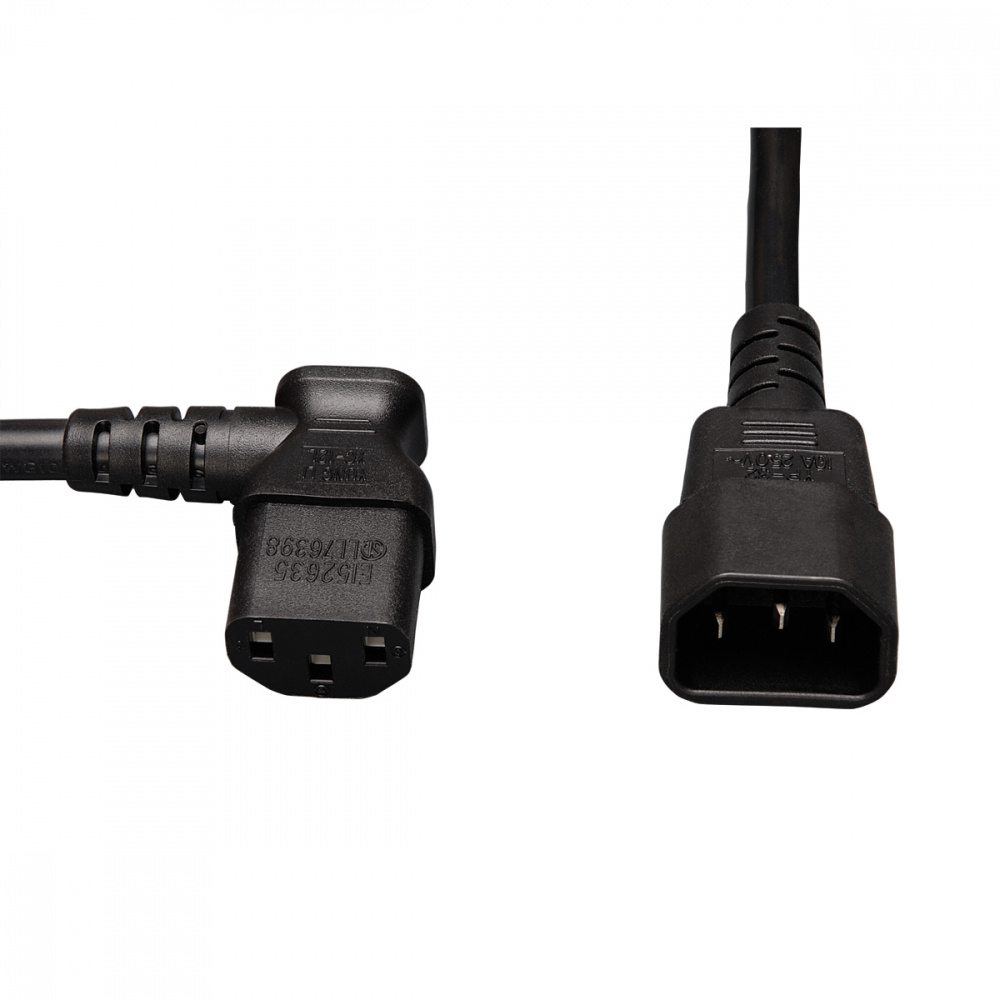Tripp Lite by Eaton Cable de Poder C14 Macho - C13 Hembra, 60cm, Negro ...