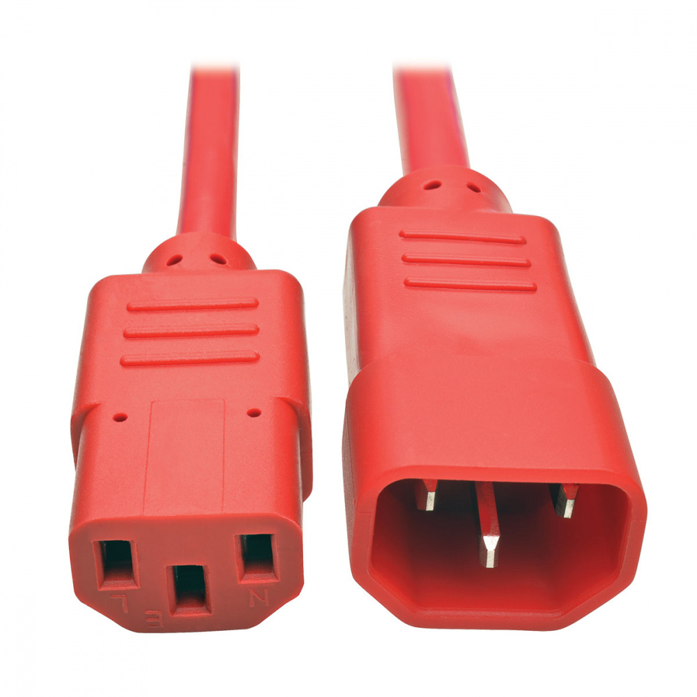 Compra Tripp Lite by Eaton Cable de Poder C14 Macho - C13, 1.8M, Rojo ...