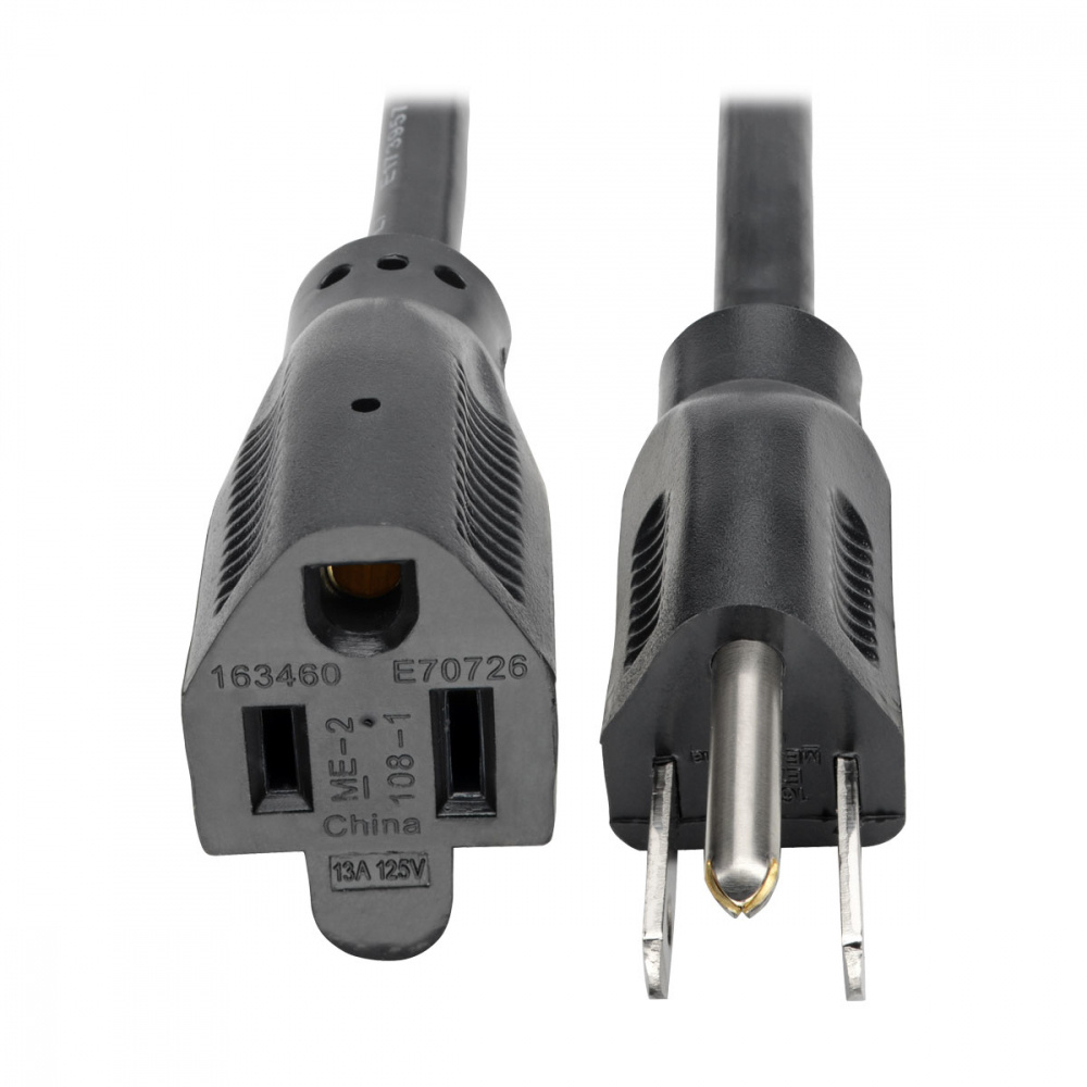 Tripp Lite by Eaton Cable de Poder NEMA 5-15P Macho - NEMA 5-15R Hembra ...