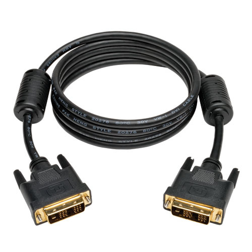 Compra Tripp Lite by Eaton Cable DVI-D Macho - DVI-D Macho, 46cm, Negro, P561-18N | Cyberpuerta.mx