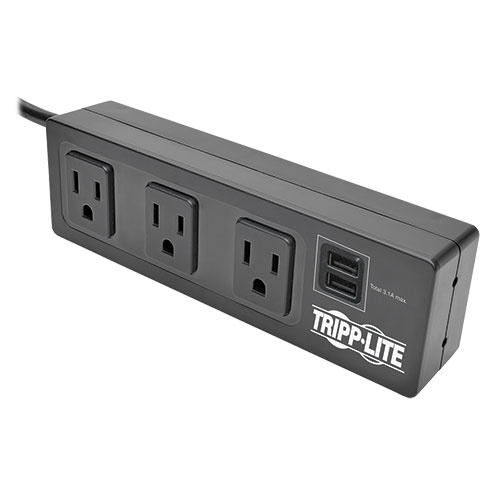 Tripp Lite by Eaton Supresor de Picos Protect It!, 3 Contactos, 2x USB ...