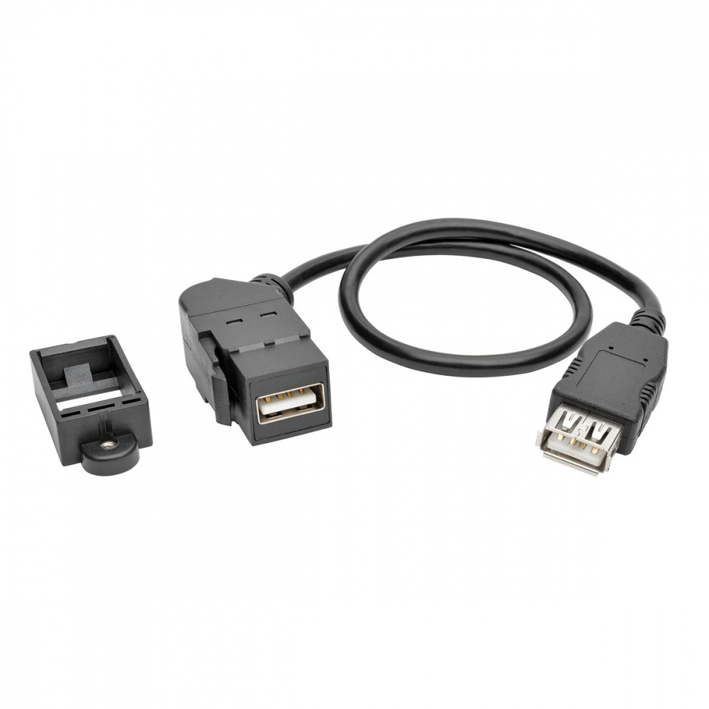 Tripp Lite by Eaton Cable USB Hembra- USB Hembra, 30cm, Negro ...