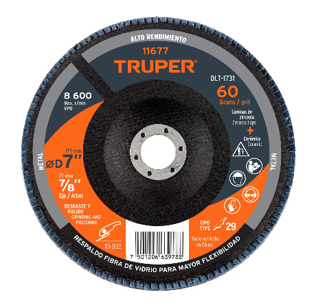 Compra Truper Disco para Sierra DLT-1731, 7", 60 Dientes, 11677 ...