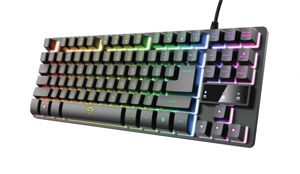 Compra Teclado Gamer Trust GXT 833 Thado, Alámbrico 8713439240672 ...