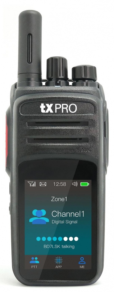 Compra txPRO Radio Análogo Portátil de 2 Vías, Wi-Fi, Negro TXR58A | Cyberpuerta.mx