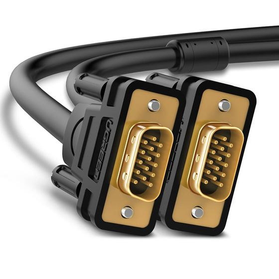 Ugreen Cable VGA (D-Sub) Macho - VGA (D-Sub) Macho, 2 Metros, Negro ...