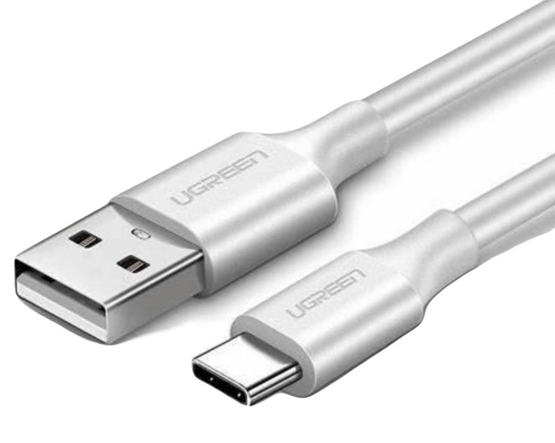 Compra Ugreen Cable USB-C Macho - USB-A Macho, 1.5 Metros, Blanco ...