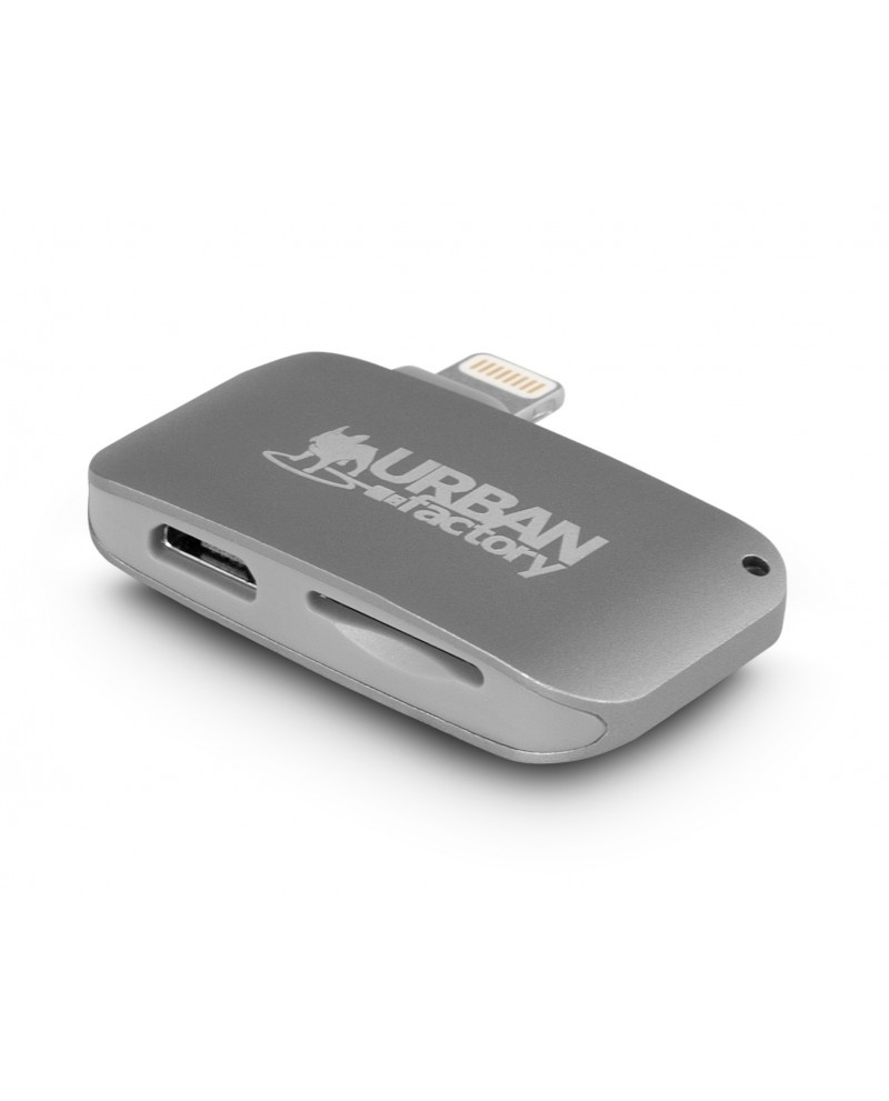 Compra Urban Factory Lector de Memoria MicroSD/MicroSDXC Gris LCR01UF ...