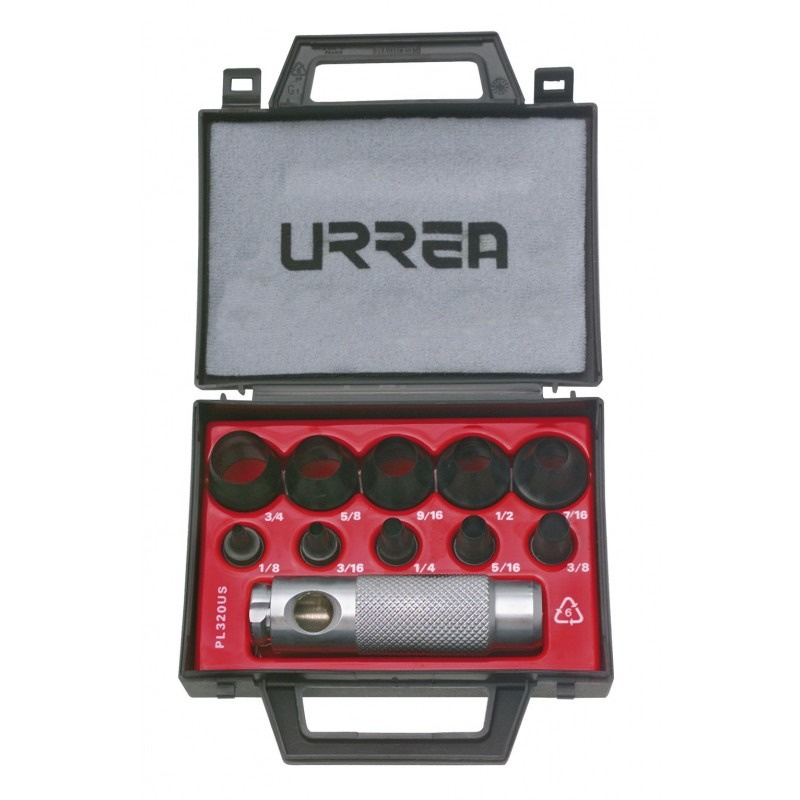 Compra Urrea Juego Dados Sacabocados 11 Pzas Acero URR 49901 | Cyberpuerta.mx