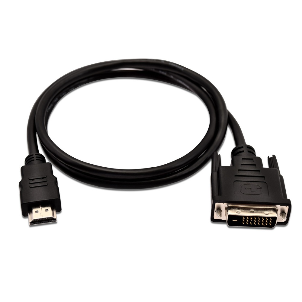 Compra V7 Cable HDMI Macho - DVI-D Macho, 1 Metro, Negro V7HDMIDVID-01M-1E | Cyberpuerta.mx
