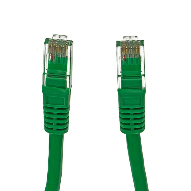 Compra Vcom Cable Patch Cat5e UTP RJ-45 Macho 5 Metros Verde NP511B-N-5 ...