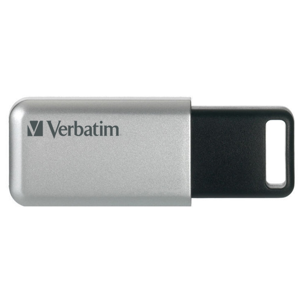 Compra Memoria USB Verbatim Secure Pro, 16GB, USB 3.0, Plata, 98664 ...