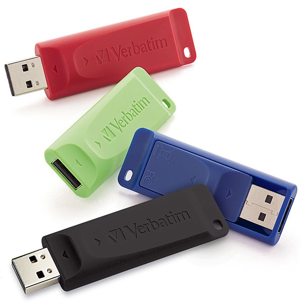 Compra Memoria USB Verbatim Store 'n' Go, 16GB, USB 2.0 A, 4 Piezas ...