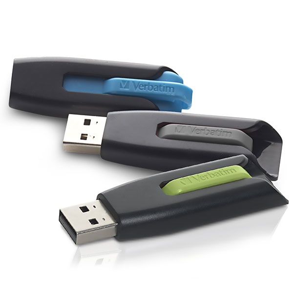 Compra Memoria USB Verbatim Store 'n' Go V3, 8GB, USB 3.0, Gris, 99125 ...