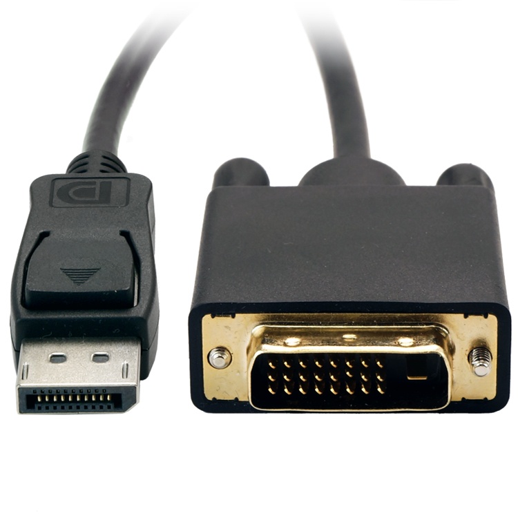 Compra VisionTek Cable DisplayPort Macho - DVI-D Hembra 1.8m Negro 900799 | Cyberpuerta.mx