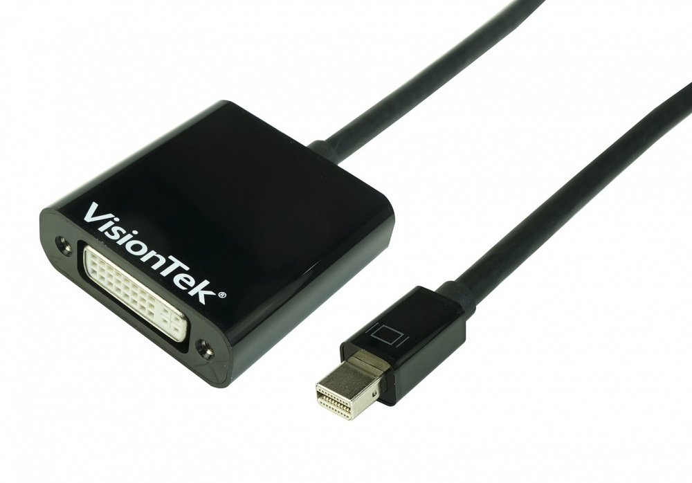 Compra VisionTek Adaptador Mini Displayport Macho - DVI-D Hembra, 900916 | Cyberpuerta.mx